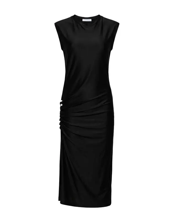 Rabanne Viscose And Elastane Bodycon Midi Dress