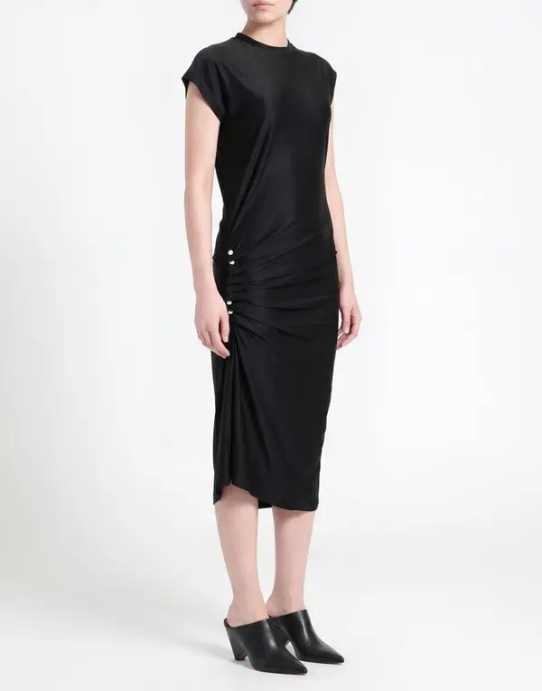 Rabanne Viscose And Elastane Bodycon Midi Dress