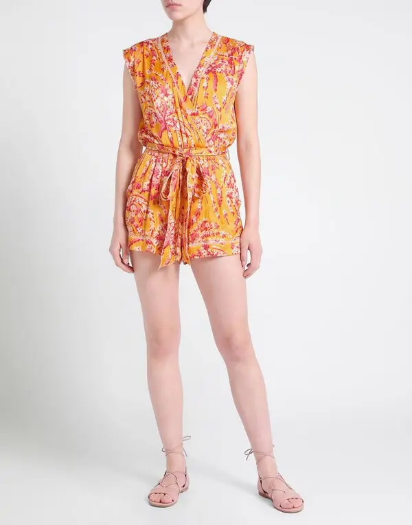 Poupette St Barth Floral Print Playsuit