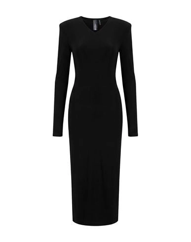 Norma Kamali Maxi Dress Size Polyester, Elastane