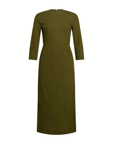 Fabiana Filippi Wool Midi Dress - Green