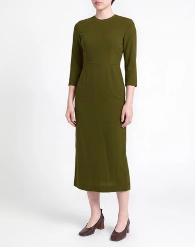 Fabiana Filippi Wool Midi Dress - Green