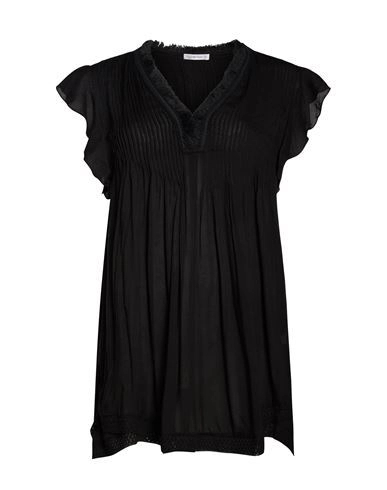 Poupette St Barth Viscose Mini Dress - Black