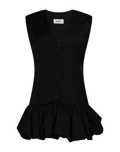 Sandro Canvas Poplin Mini Dress