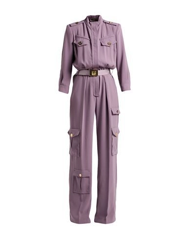 Elisabetta Franchi Crepe Jumpsuit - Mauve