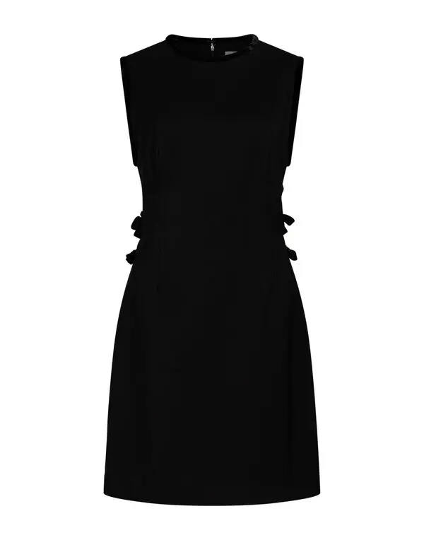 Sandro Crepe Cutout Mini Dress