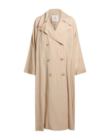 COMPAGNIA ITALIANA Polyester Elastane Overcoat & Trench Coat - Sand