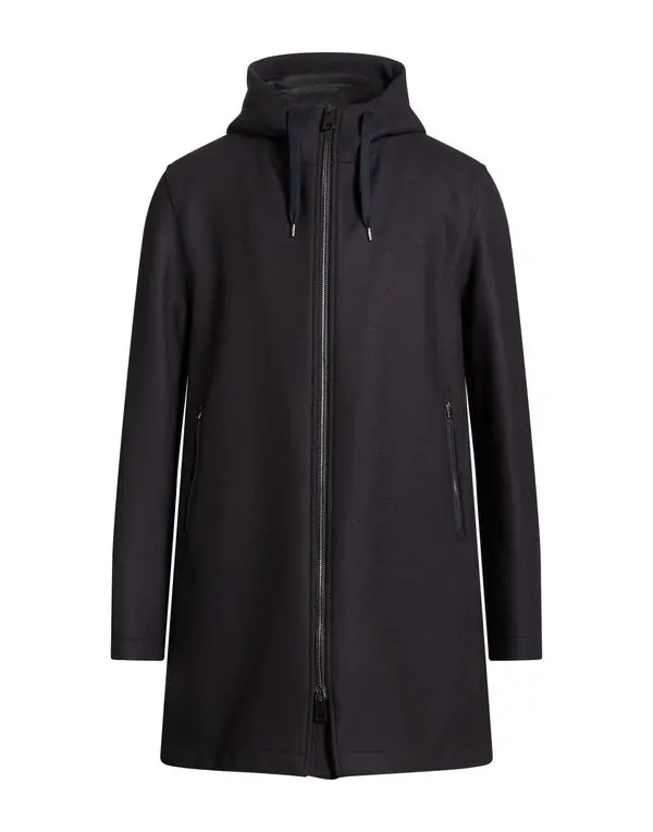 Herno Virgin Wool And Polyamide Coat