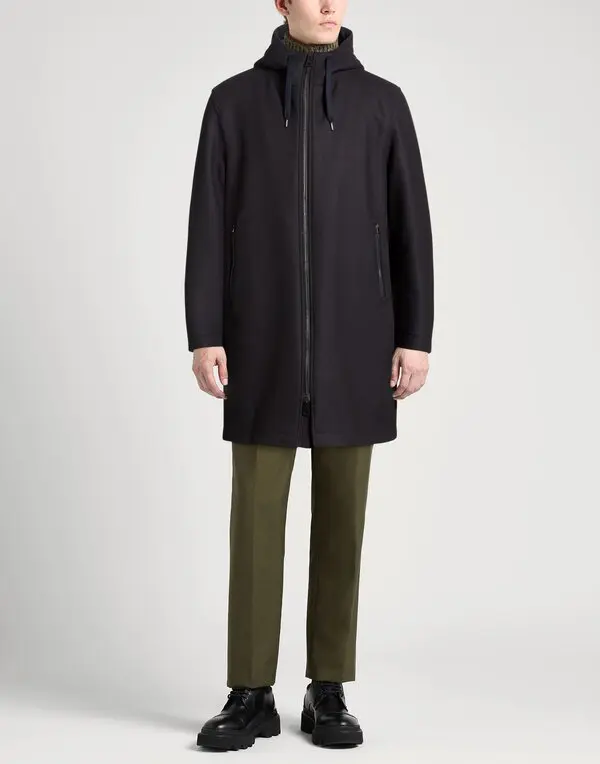 Herno Virgin Wool And Polyamide Coat
