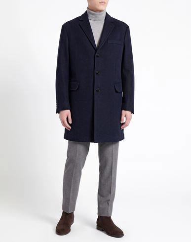 Façonnable Coat Midnight Size Recycled Wool, Polyamide