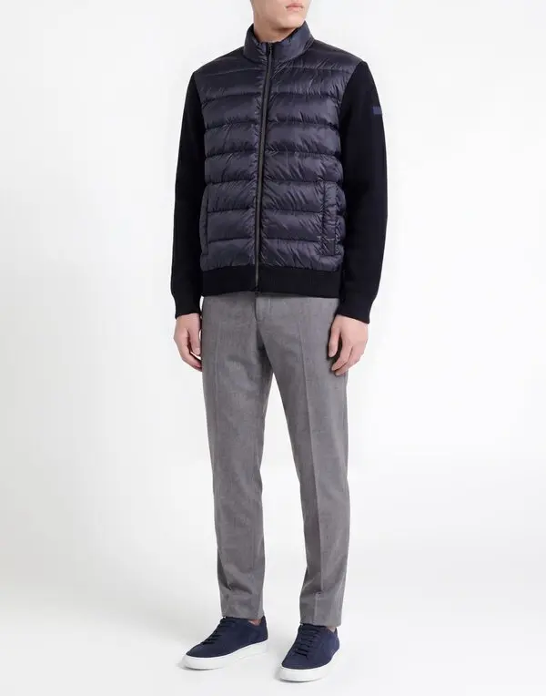 Façonnable Puffer Midnight Size Wool, Polyamide