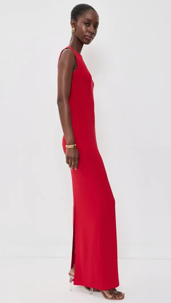 Norma Kamali Sleeveless Maxi Dress