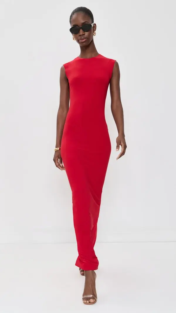 Norma Kamali Sleeveless Maxi Dress