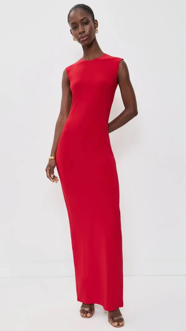 Norma Kamali Sleeveless Maxi Dress
