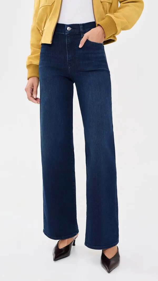 FRAME Le Slim Palazzo Jeans