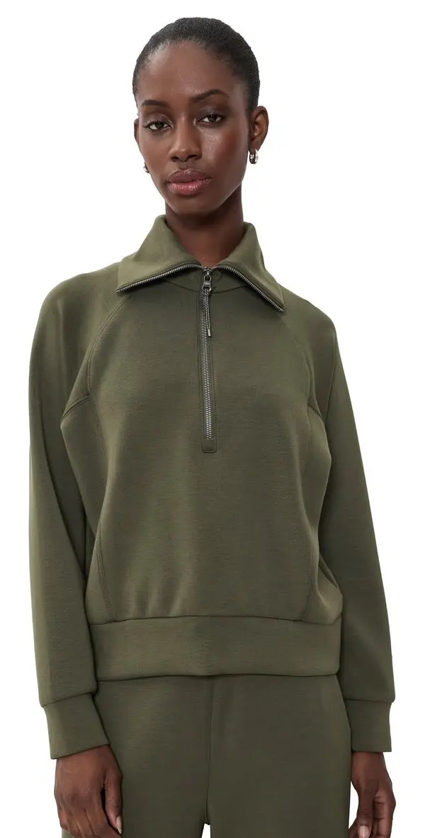 Spanx Airessentials Half Zip Sweatshirt