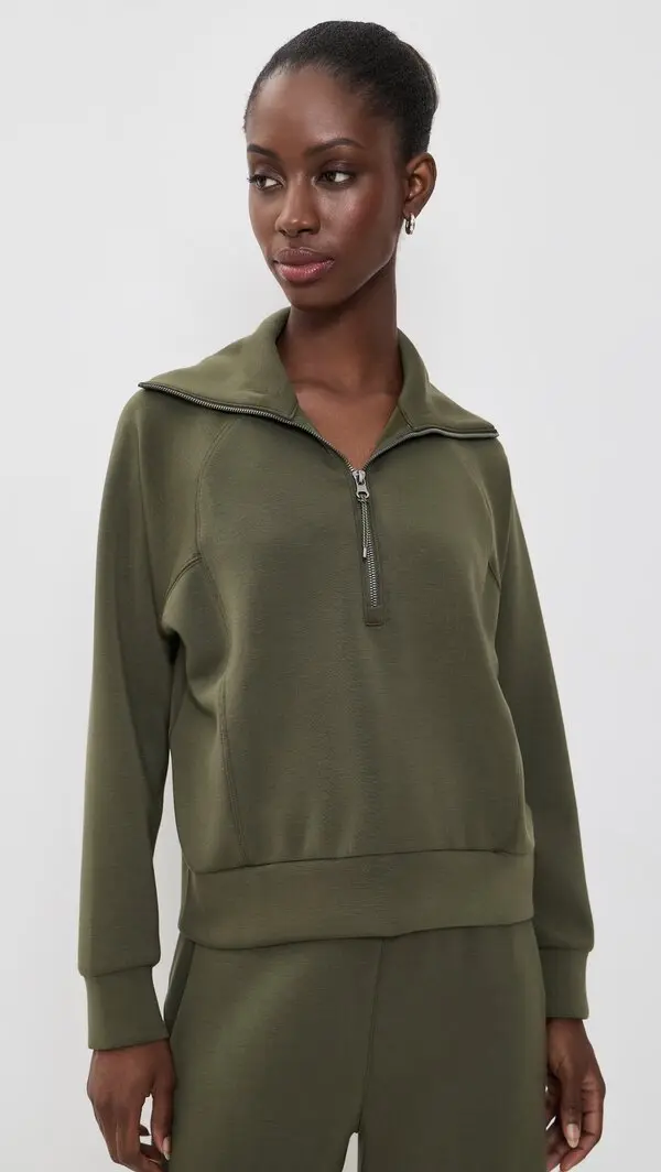 Spanx Airessentials Half Zip Sweatshirt