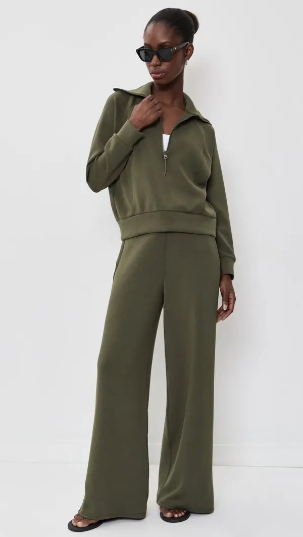 Spanx Airessentials Half Zip Sweatshirt