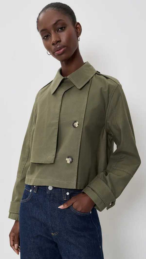 Rag & Bone Jamie Cropped Trench Coat