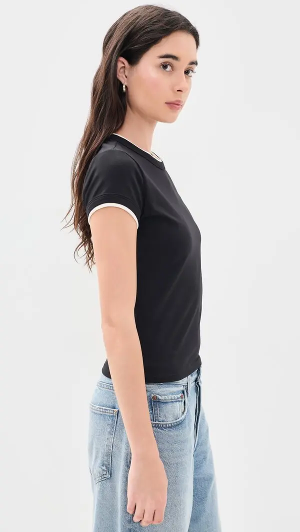Veronica Beard Contrast Devin Tee