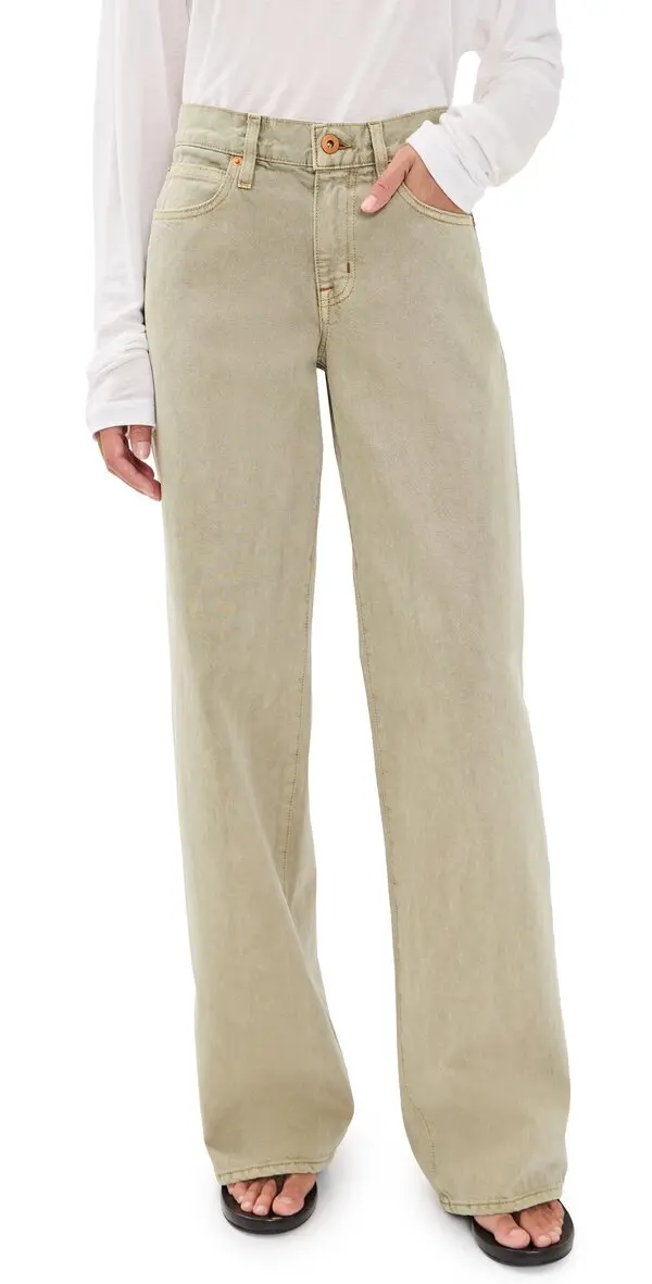 SLVRLAKE Mica Straight Leg Jeans