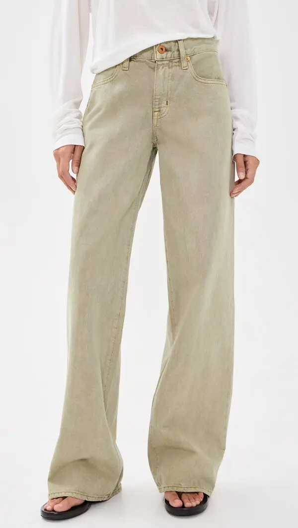 SLVRLAKE Mica Straight Leg Jeans