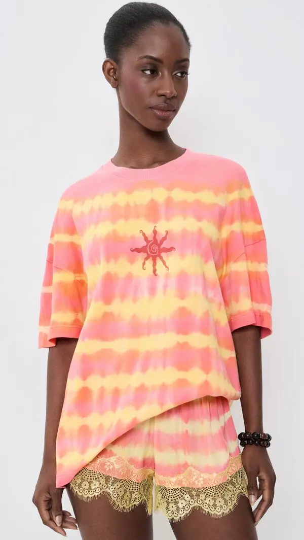 CIAO CIAO VACATION Tie-dye T-shirt