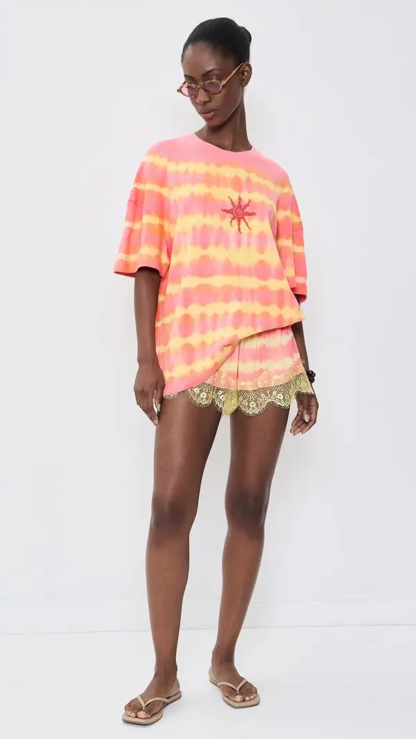 CIAO CIAO VACATION Tie-dye T-shirt