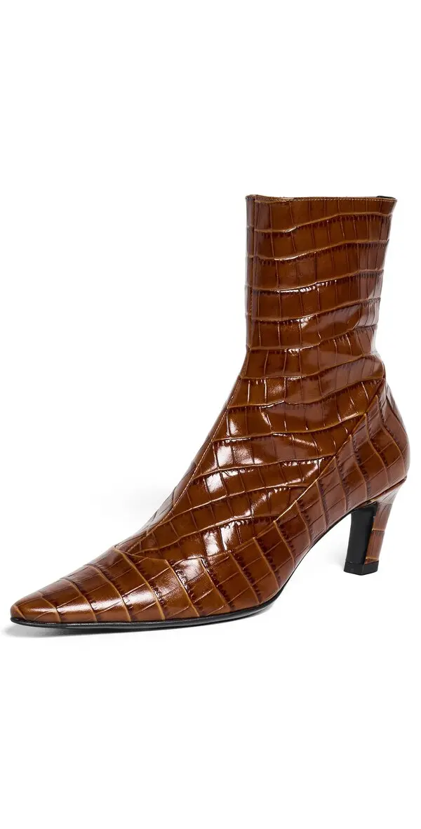 Christopher Esber Corte Embossed Ankle Boots