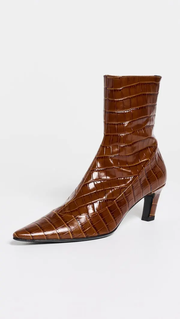 Christopher Esber Corte Embossed Ankle Boots