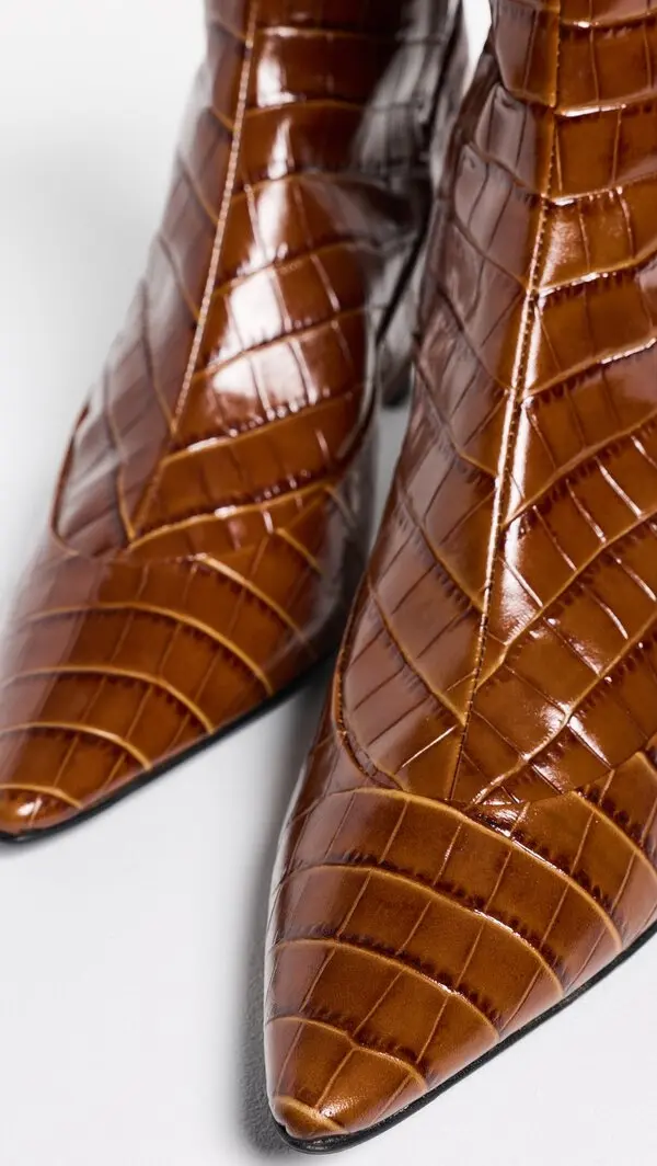 Christopher Esber Corte Embossed Ankle Boots