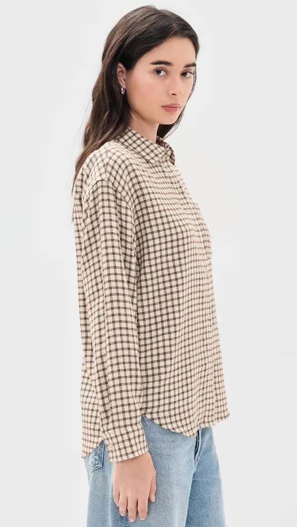 Z Supply River Plaid Button-up Shirt