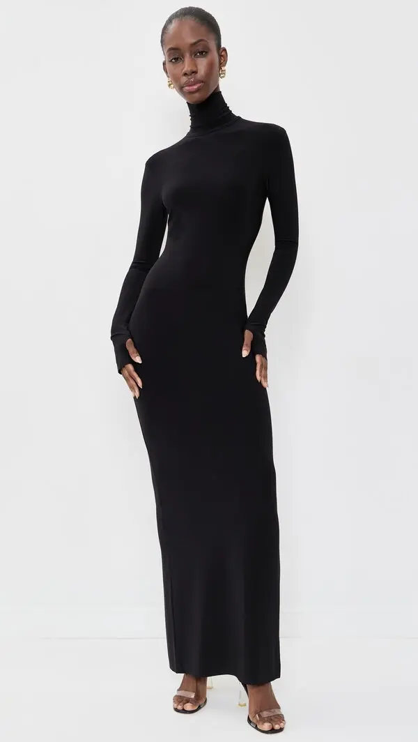 Norma Kamali Turtle Maxi Dress