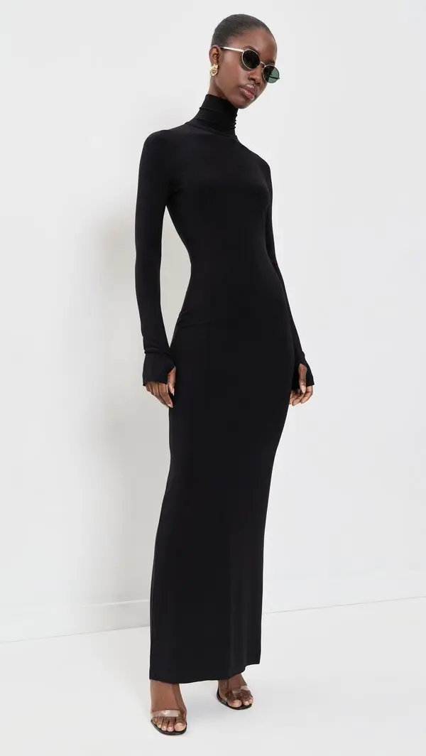 Norma Kamali Turtle Maxi Dress