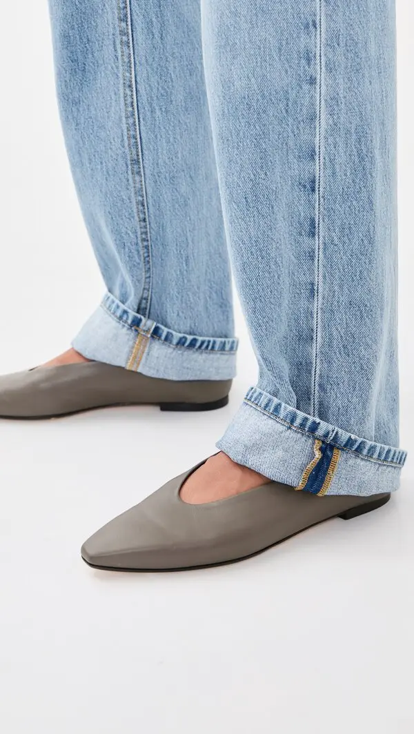 AeydĒ Betty Nappa Leather Flats