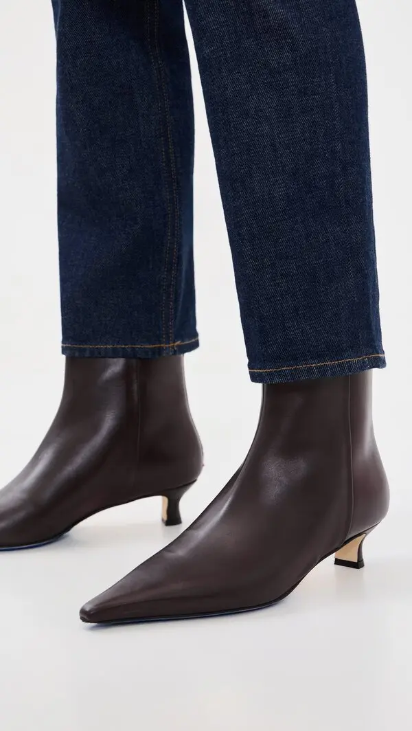 AeydĒ Zoe Leather Ankle Boots