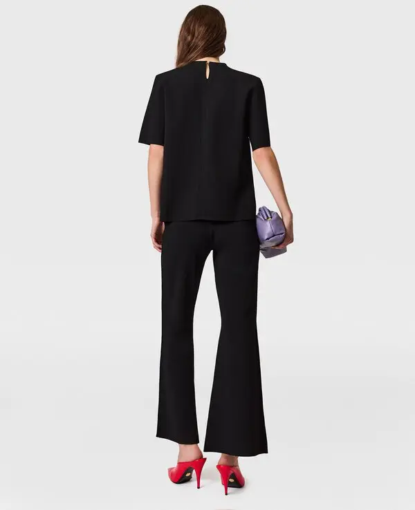 Stella McCartney Compact Knit Flared Pants