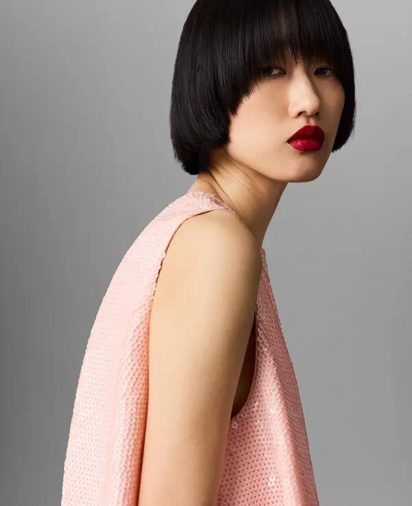 Stella McCartney Sequin-embellished A-line Mini Dress