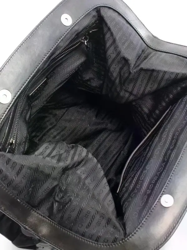 Prada 2000s Gathered-detail Tote Bag