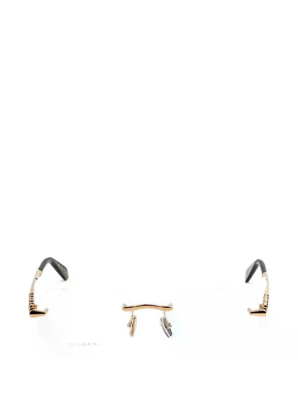 BVLGARI Serpenti Rimless Glasses