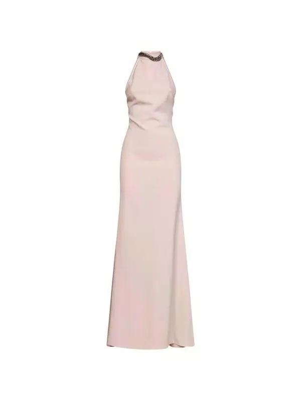 ALINA Halterneck Maxi Dress