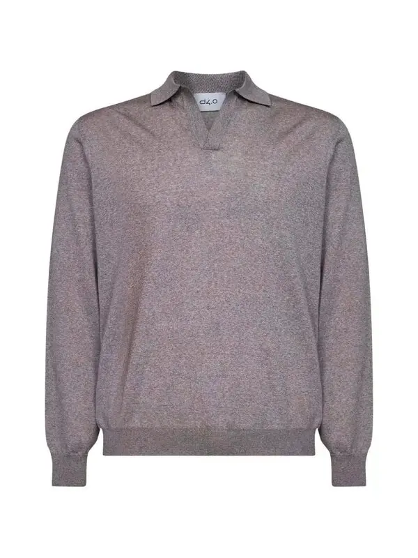 D4.0 Virgin Wool Long-sleeve T-shirt