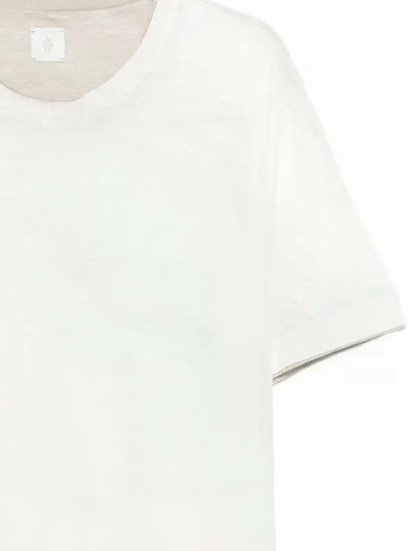 Eleventy Layered-detail T-shirt