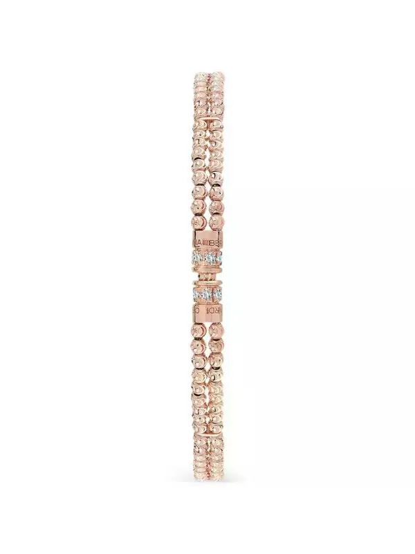 OFFICINA BERNARDI Rose Gold Diamond And Ruby Bracelet - Pink