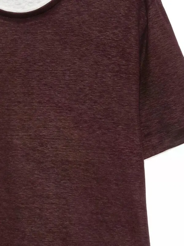 Eleventy Layered-effect T-shirt