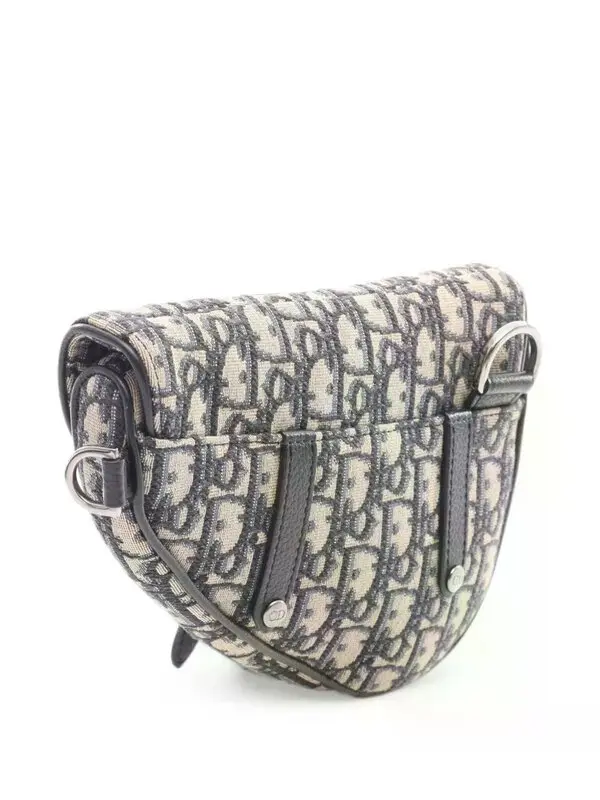 Dior Saddle Oblique Jacquard Mini Crossbody Bag