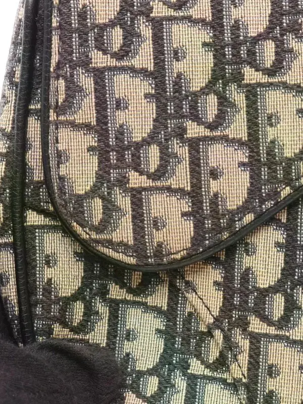 Dior Saddle Oblique Jacquard Mini Crossbody Bag