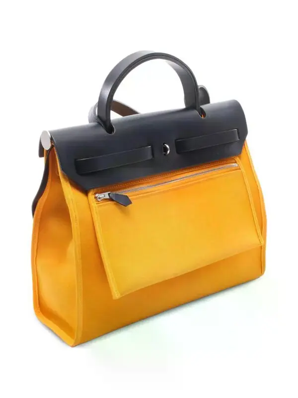 Hermès Herbag Zip Tote Bag - Orange