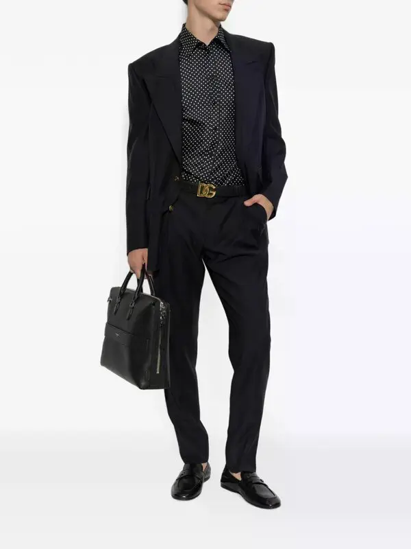 Dolce & Gabbana Pleated Wool Trousers