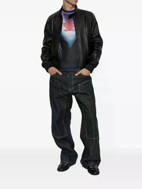 Dsquared2 Graphic-print Long-sleeve T-shirt